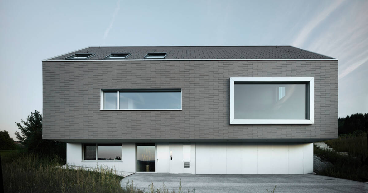 Fassadenschiefer «Eternit» - Swisspearl