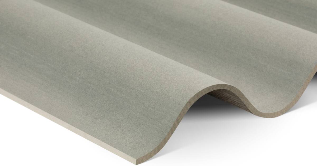 B9-S MAX - Bølgeplade i fibercement - Swisspearl