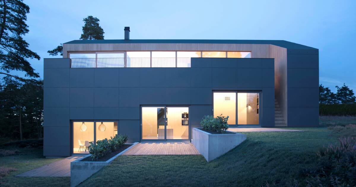 Swisspearl ventilerede facader i fibercement - Swisspearl