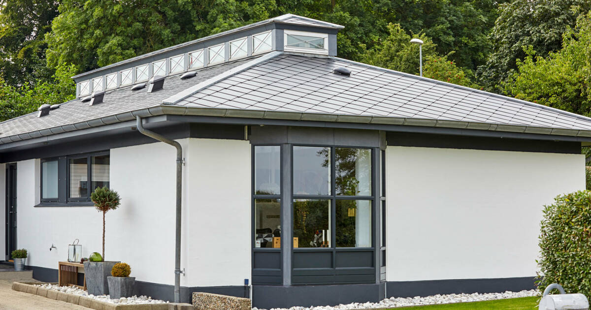 Et frisk pust til 70'er parcelhus - Swisspearl