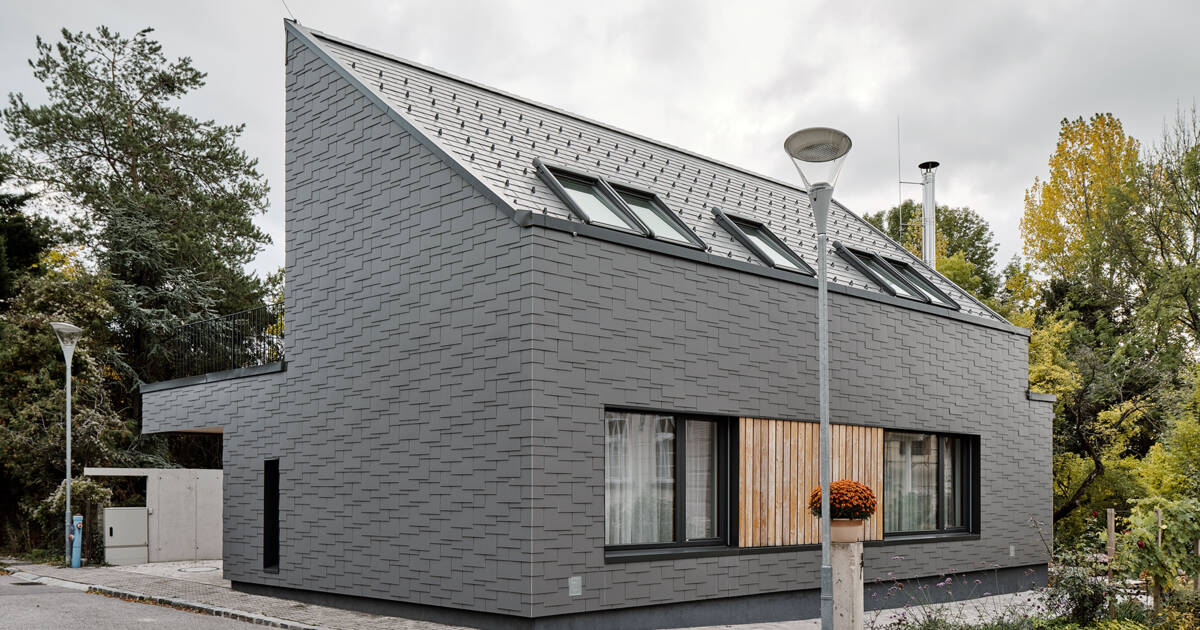 Dachplatte Tec+: Kostenloses Muster anfordern | Swisspearl - Swisspearl
