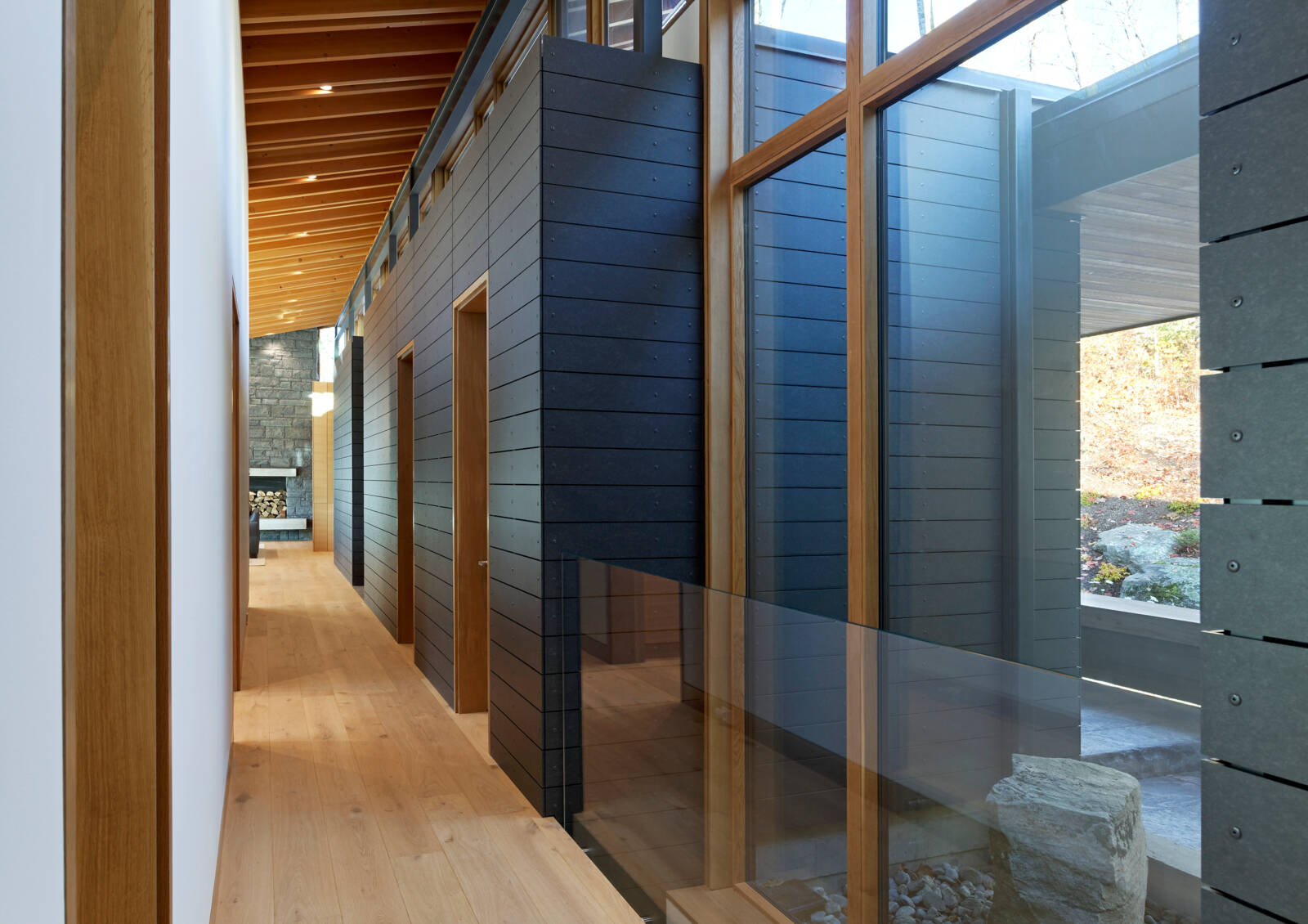 House on Haliburton Lake - Swisspearl