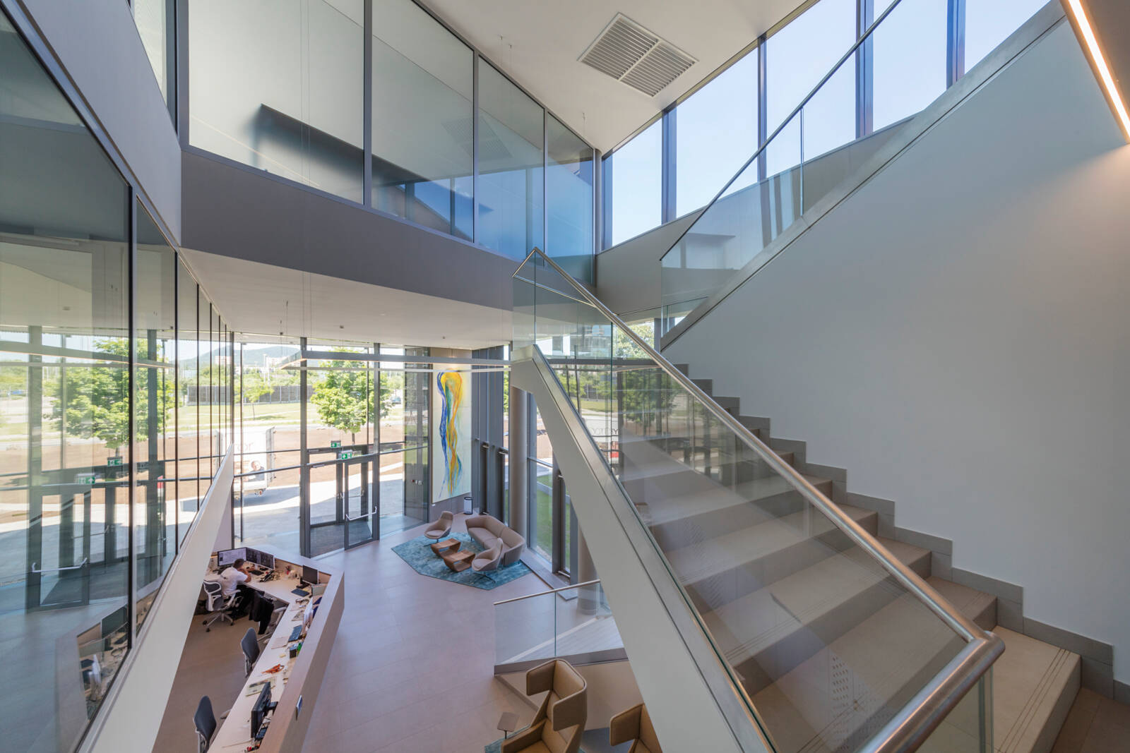 SAP Lobby - Swisspearl