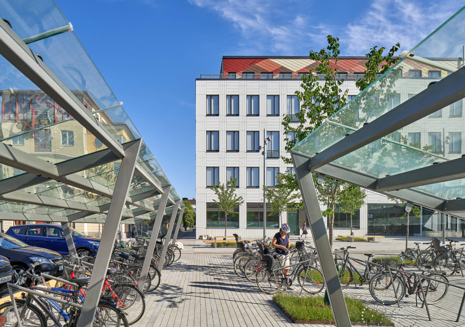 Laboratories and Office Building Hubben - Swisspearl