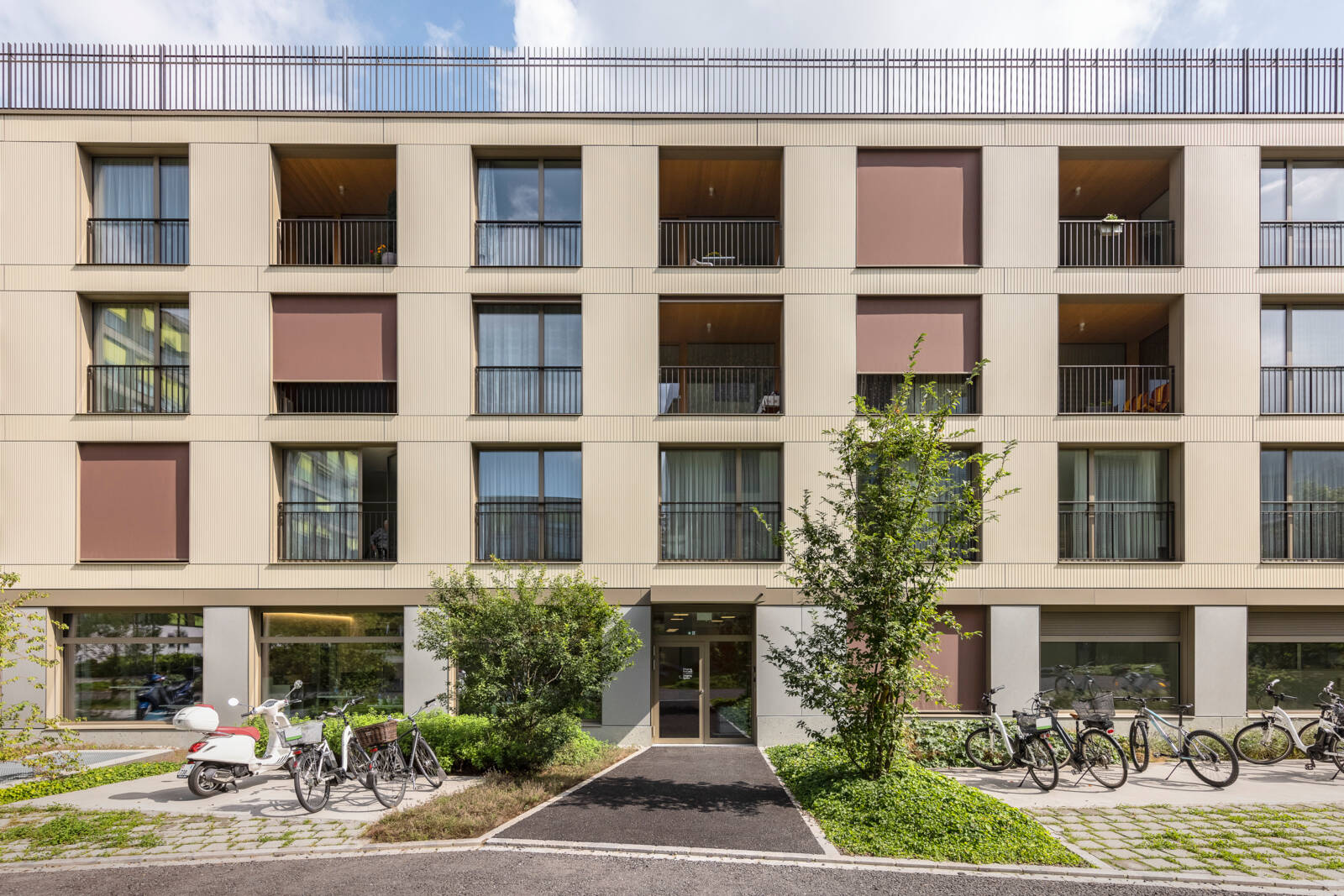 Residential building Lindenpark - Swisspearl