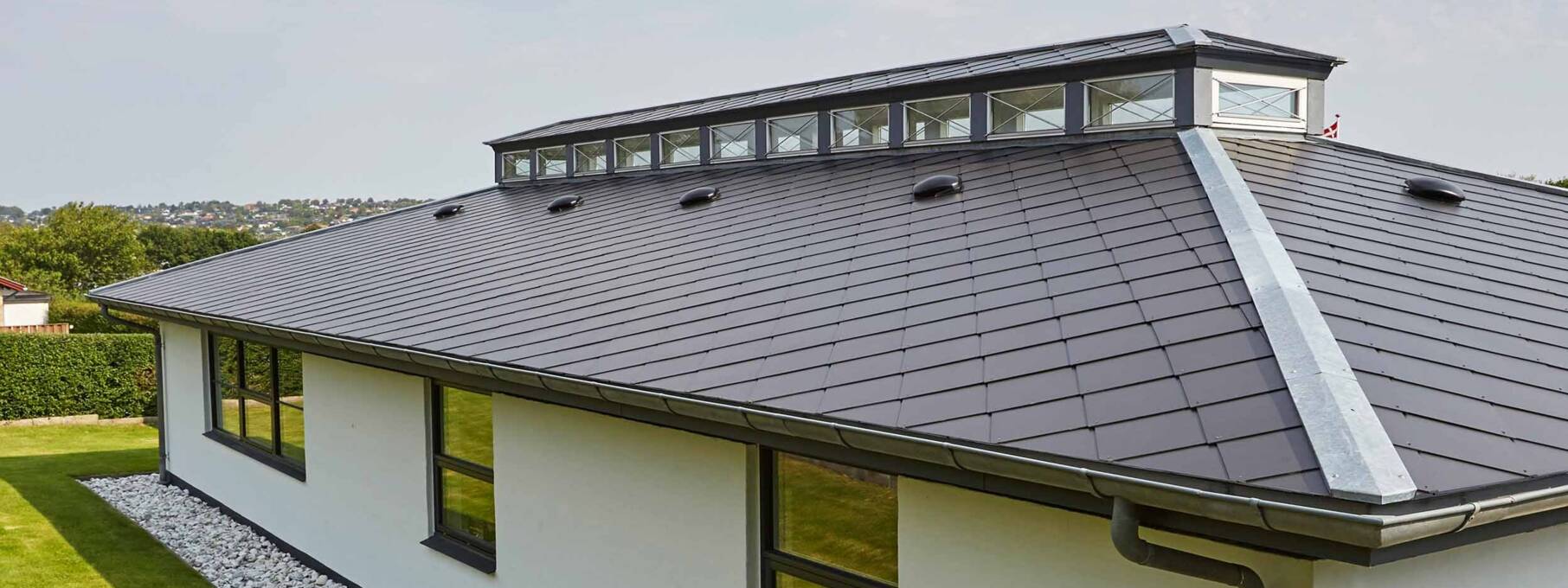 Skiferplader i fibercement - Perfekt til nybyggeri - Swisspearl